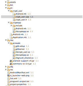 Crypto++ in Android(Java project) | Professional Programmer